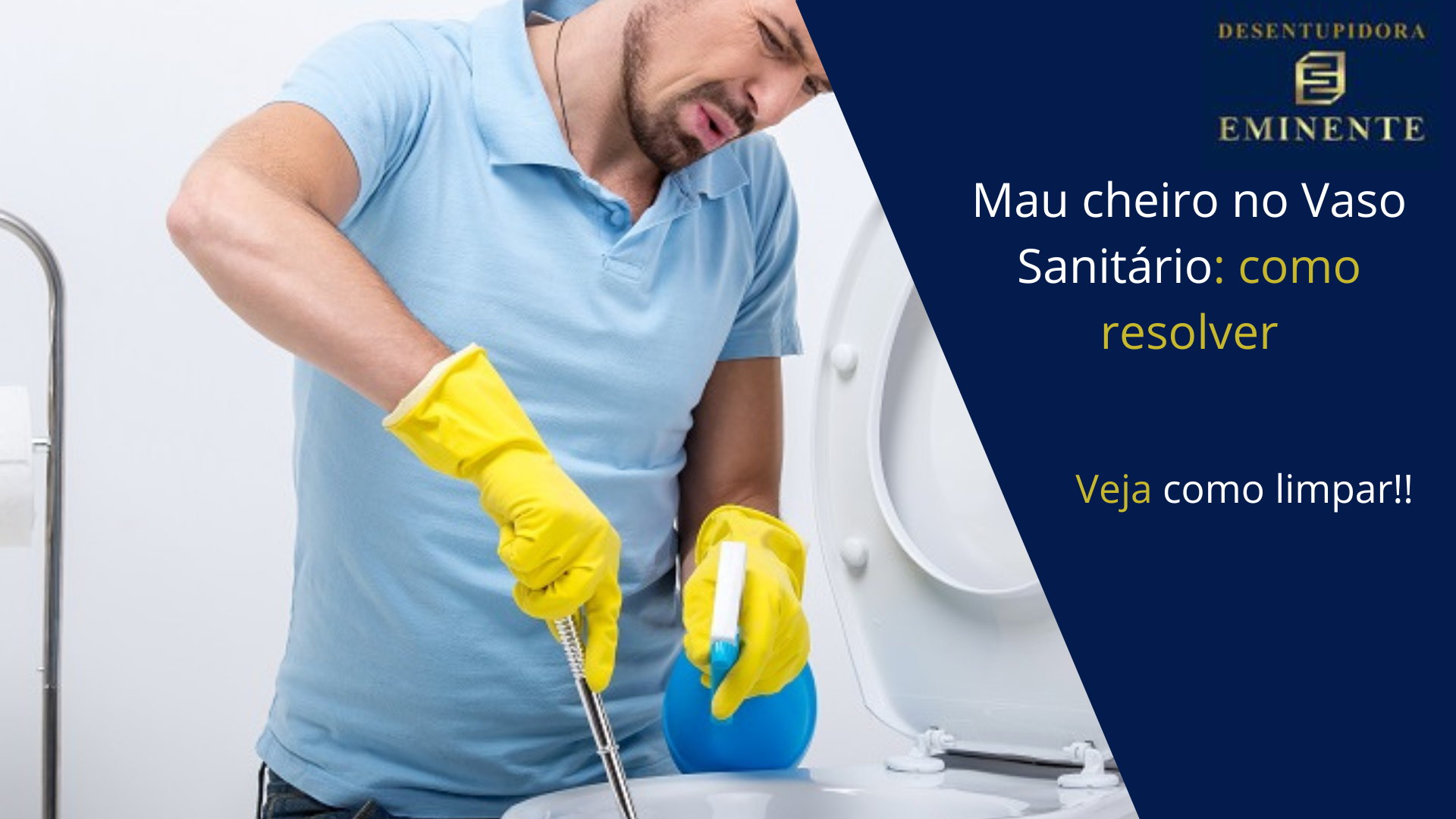 Vaso Sanitário Exalando Mau Cheiro - RETOEDU